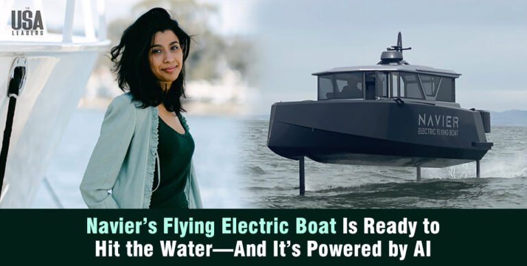 Navier’s Flying Electric Boat Revolutionizes Water - The USA Leaders