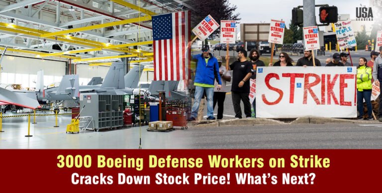 Boeing Defense Workers on Strike Hits Stock—Contract Rejected